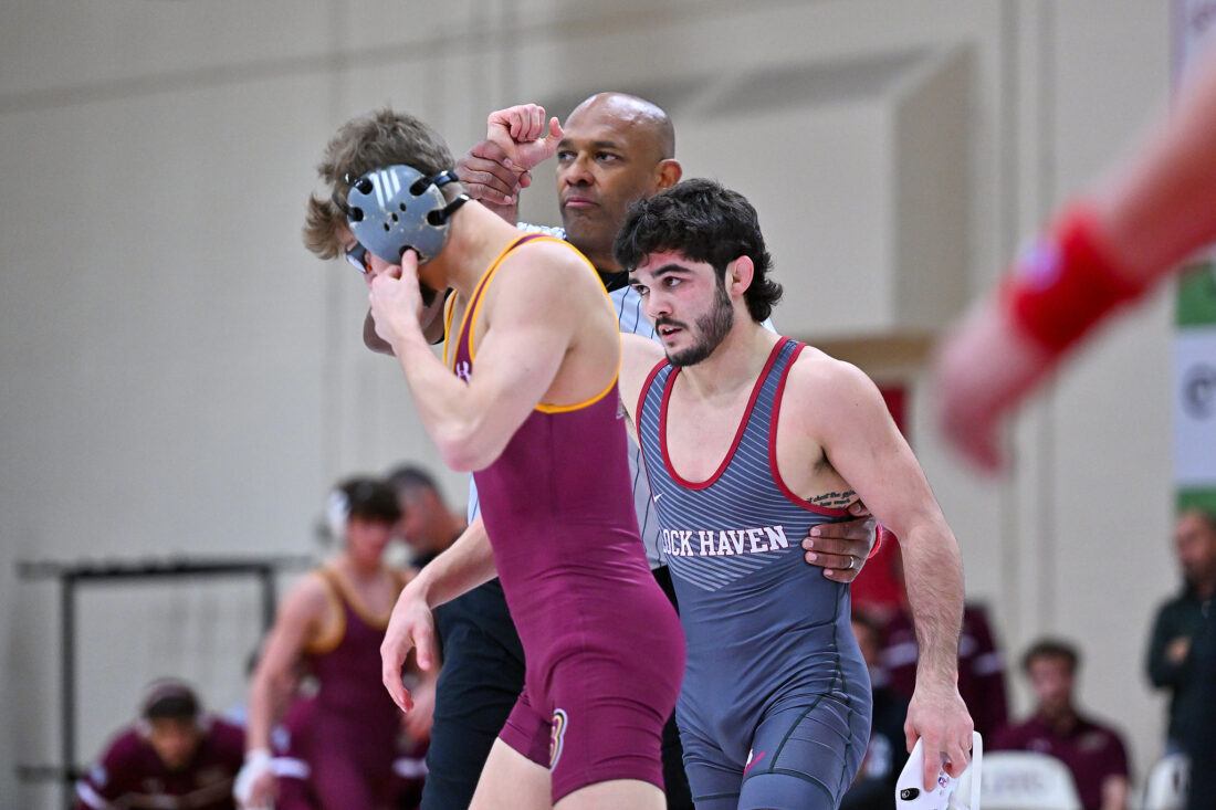 Lock Haven wrestling soars to shutout victory over Bloomsburg | News ...
